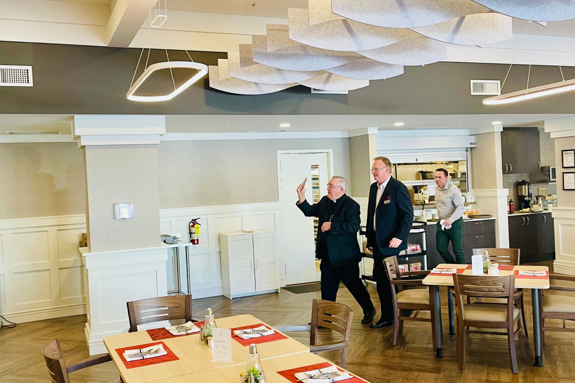 Blessing of the New Misericordia Terrace - Archdiocese of Winnipeg