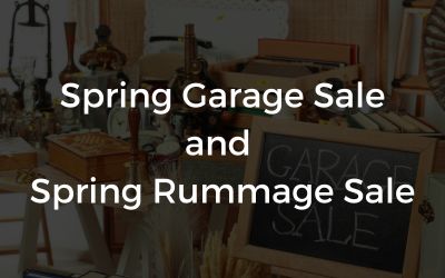 Spring Garage Sale and Spring Rummage Sale - Archdiocese of Winnipeg
