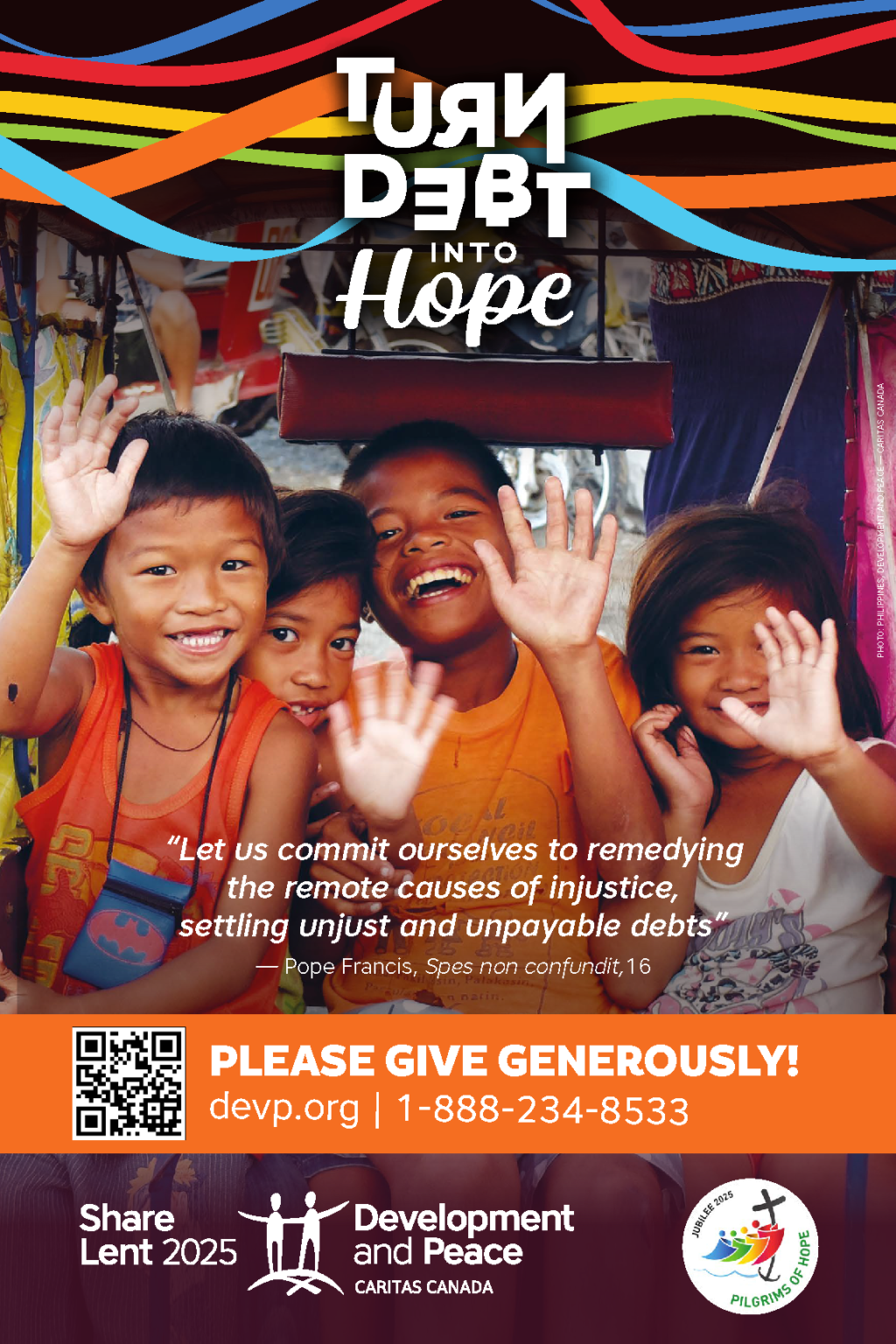 Turn Debt into Hope: Sign the Petition! - Archdiocese of Winnipeg