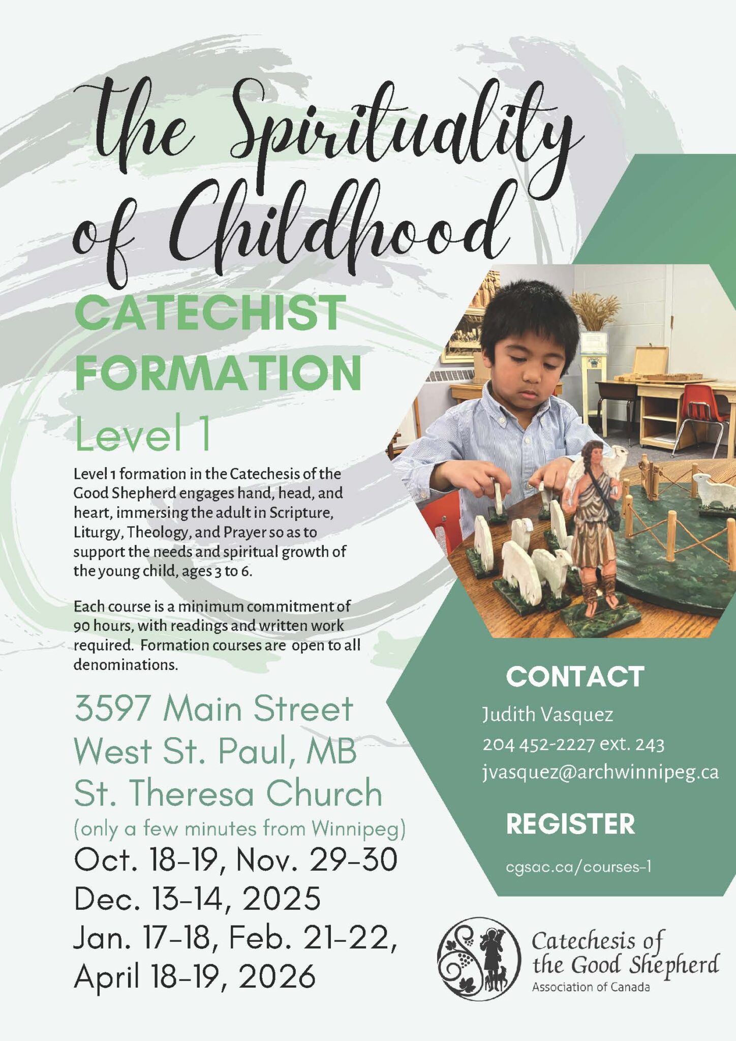 Catechesis of the Good Shepherd Level 1 Course Part A & B Starts this ...