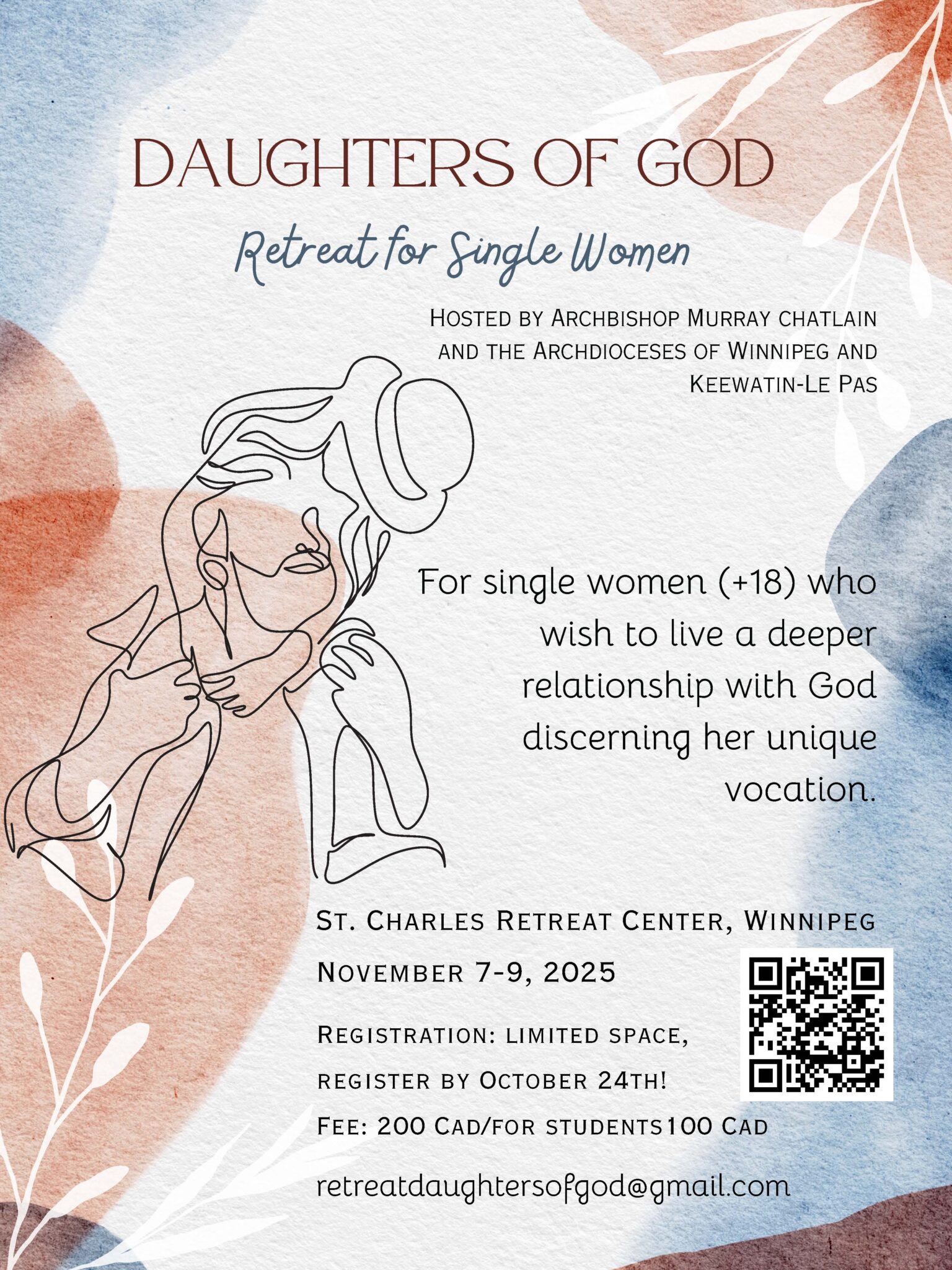 Daughters of God – A Single Ladies Retreat - Archdiocese of Winnipeg