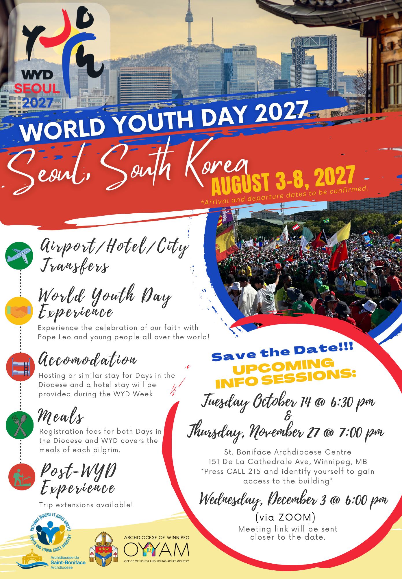 World Youth Day Information Session - Archdiocese of Winnipeg
